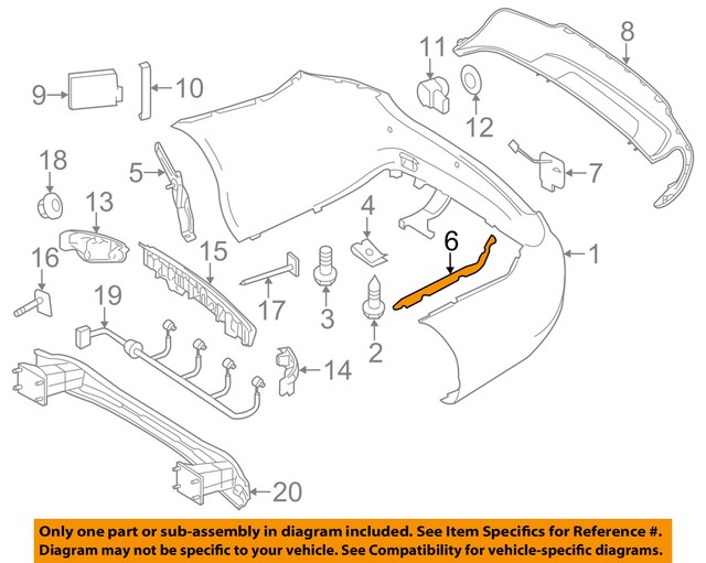 Mercedes MERCEDES-BENZ OEM Rear Bumper-Side Retainer Bracket Left ...