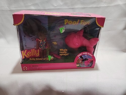 VINTAGE 1996 POOL FUN KELLY AA BABY SISTER OF BARBIE DOLL MATTEL ...