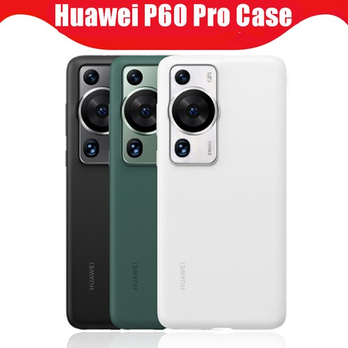 100% Original Huawei P60 Pro Case Ultra Thin Silicone Leather ...