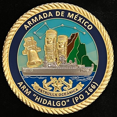 Arm Hidalgo PO 166 Armada De Mexico Secretary De Marina Navy Challenge ...