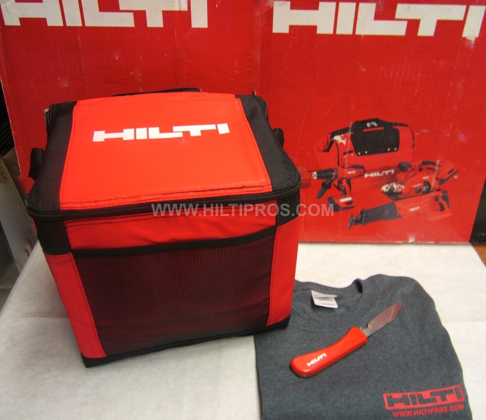 HILTI COOLER, ORIGINAL HILTI FOLDING KNIFE, CUSTOM HILTI SHIRT, FAST ...