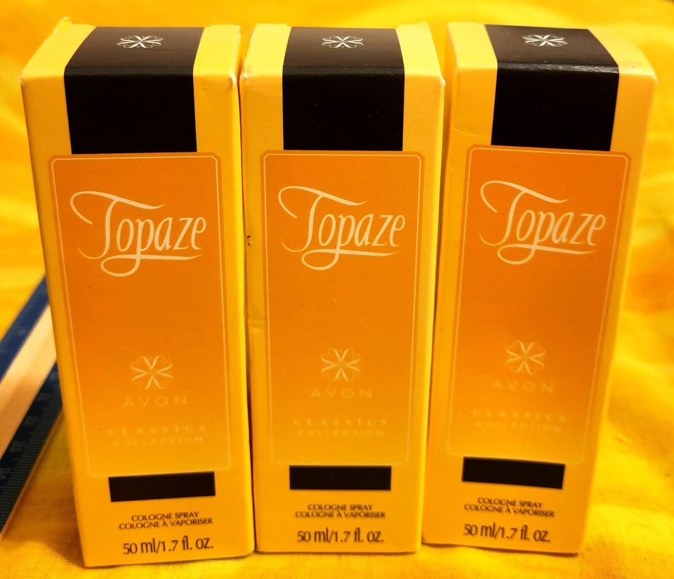 AVON TOPAZE PERFUME SET OF 3 | eBay