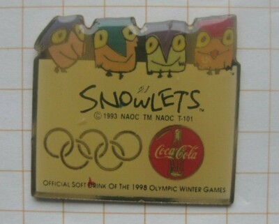 SNOWLETS COCA COLA / OLYMPIC WINTER GAMES / BIRDS .............Sport ...