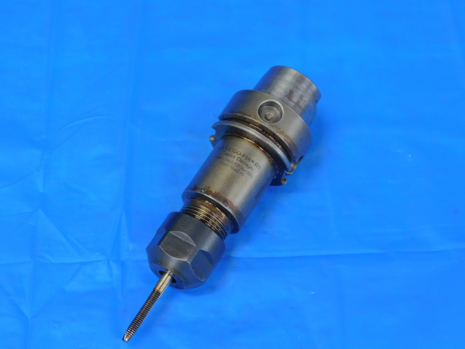 HSK40A REGO-FIX ER16 COLLET CHUCK TOOL HOLDER 80mm PROJ. HSK-A40 ...