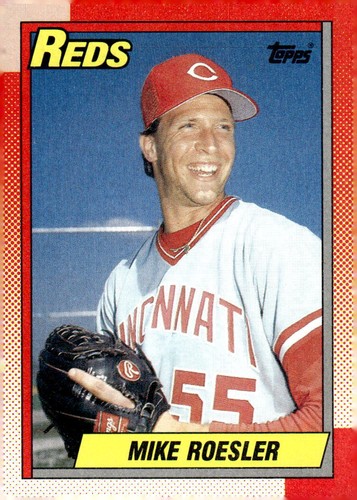 1990 Topps #203 Mike Roesler - Cincinnati Reds | eBay