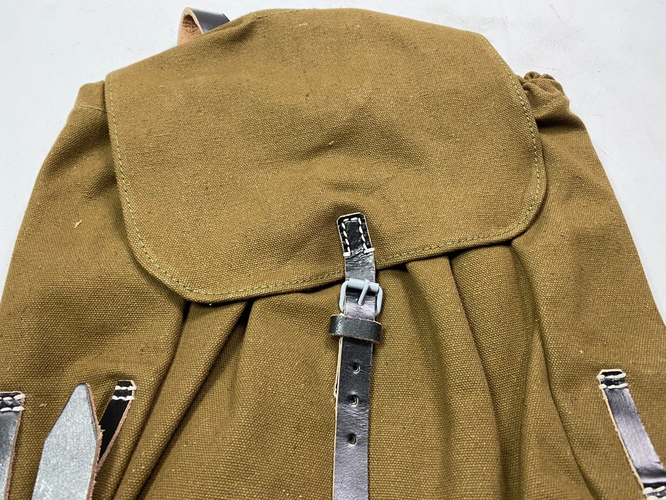 WWII GERMAN M31 FIELD PACK BACKPACK ARTILLERY & ASSAULT RUCKSACK-GREEN ...