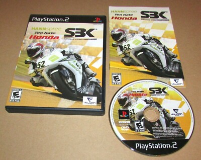 SBK Superbike World Championship for Playstation 2 PS2 Complete Fast ...