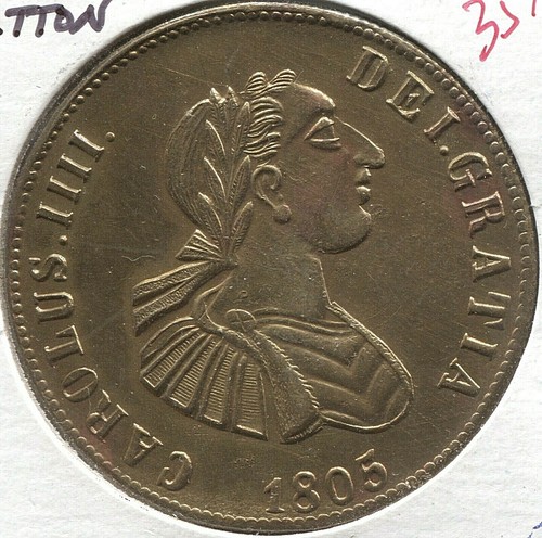 1805 Gaucho Button - Carolus IIII Dei Gratia - Lot # EC 3510-11 | eBay