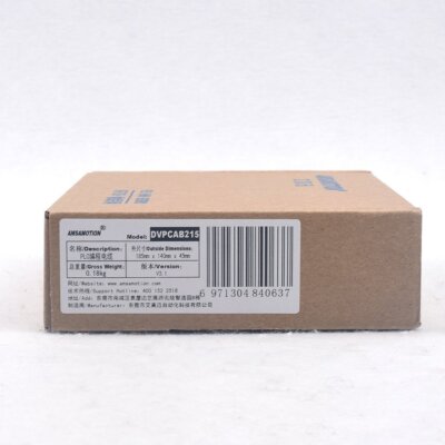 1PC NEW FOR DELTA dvp series plc programming cable rs232 port DVPCAB215 ...