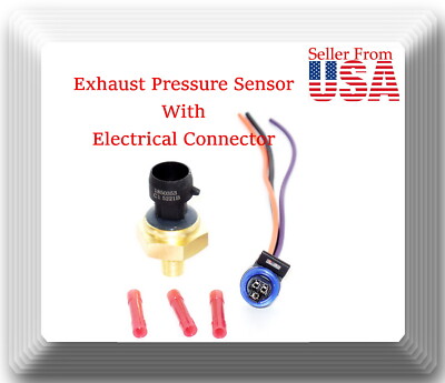 EBP Exhaust Back Pressure Sensor W/Connector Fits: IC Corporation ...