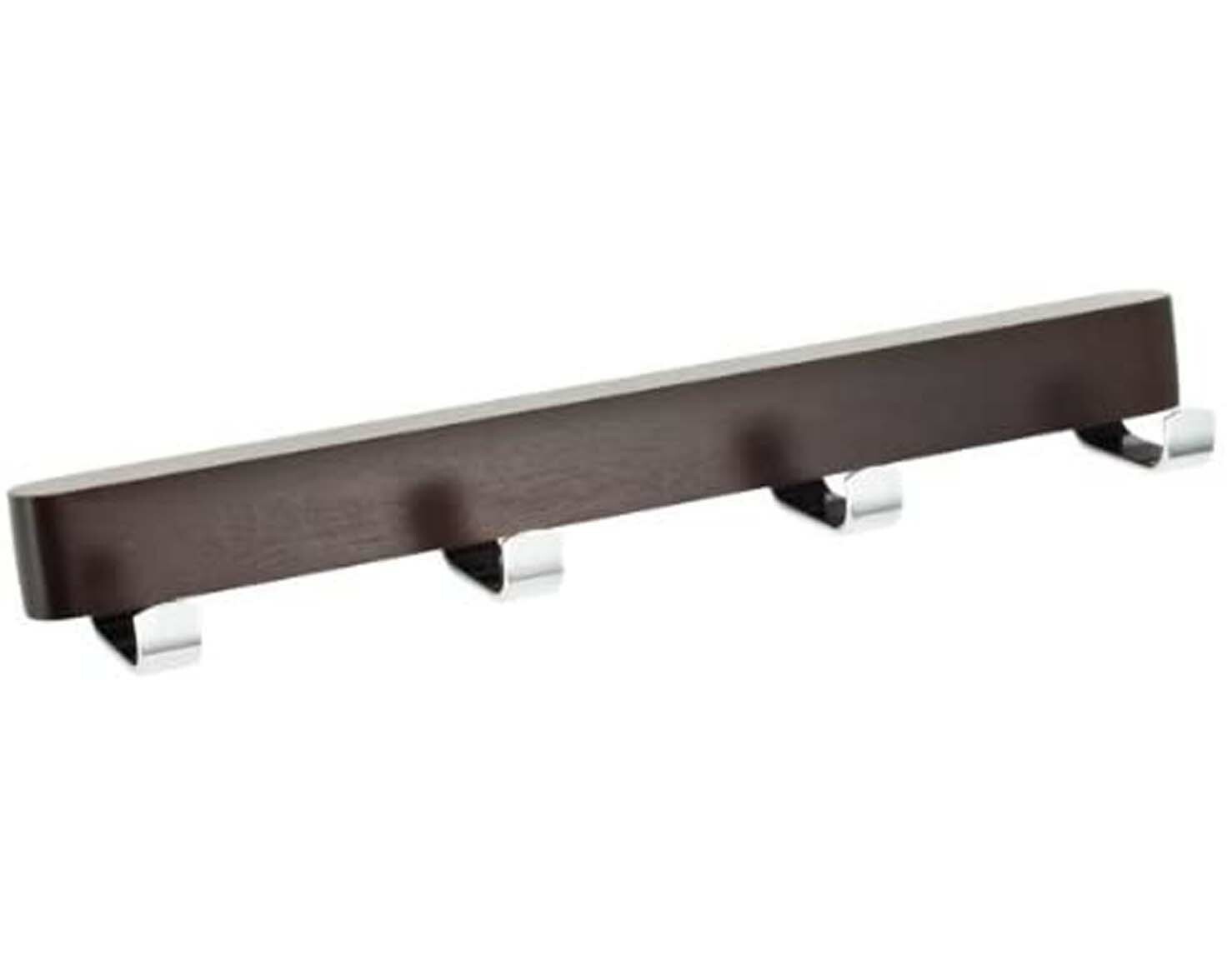 Elfa Walnut BRACKET WITH 4-HOOKS 12"/30CM Hook Rack Quality Wood ...