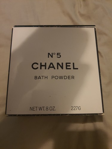 Vintage Chanel No 5 LRG Bath Powder 8oz. New With Box | eBay