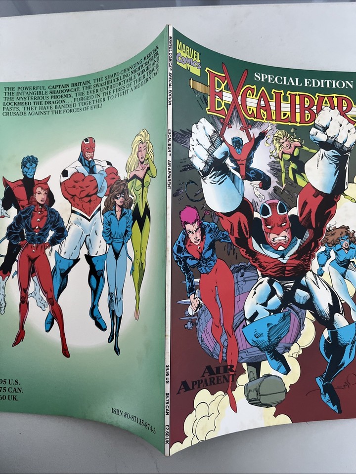 EXCALIBUR AIR APPARANT. NUMBER 1. 48 PAGES SQUAREBOUND EDITION ...
