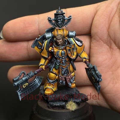 Warhammer 40K Fafnir Rann Space Marines Imperial Fists Presale Painted ...