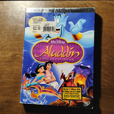 NEW in seal factory package Aladdin platinum edition First Time on dvd ...