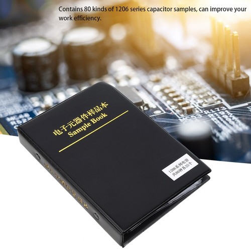 1206 Series 80 Value Capacitors Assortment Electron Components Sample ...