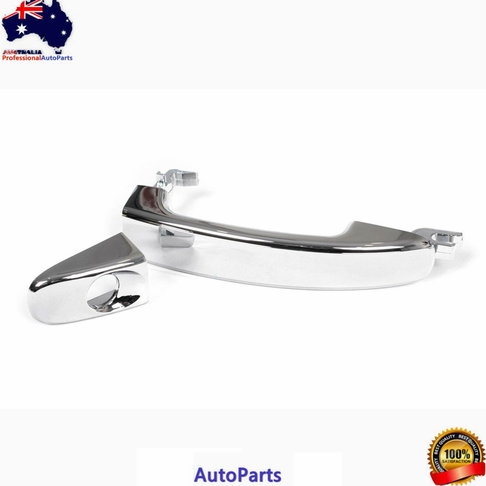 FULL CHROME Set of 4 Pcs Outer Door Handles For Ford Falcon FPV FG FG-X ...