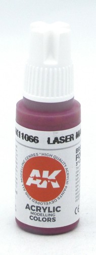 AK Interactive AK11066 Laser Magenta [3rd Gen] (17ml Bottle) Acrylic ...