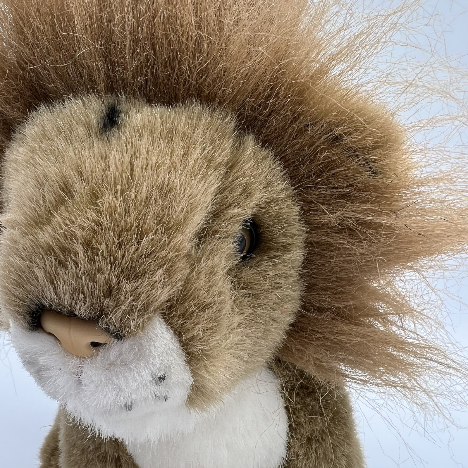 Vintage 1992 Toys R Us Geoffrey Lion Plush Realistic Stuffed Animal 8 ...