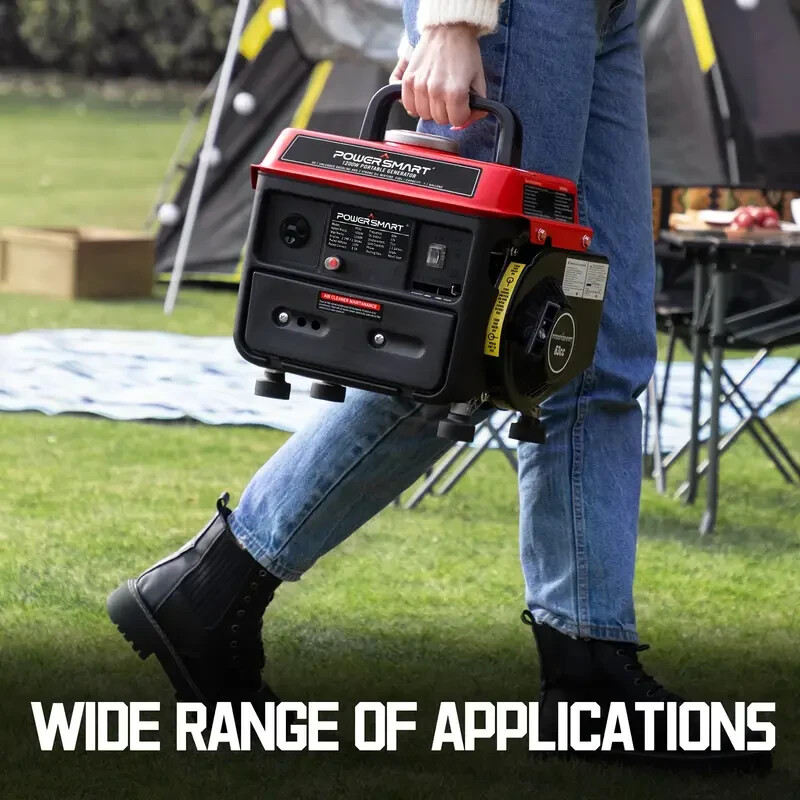 Portable Gas Generator RV Camping Power Electric Small Quiet Gasoline ...