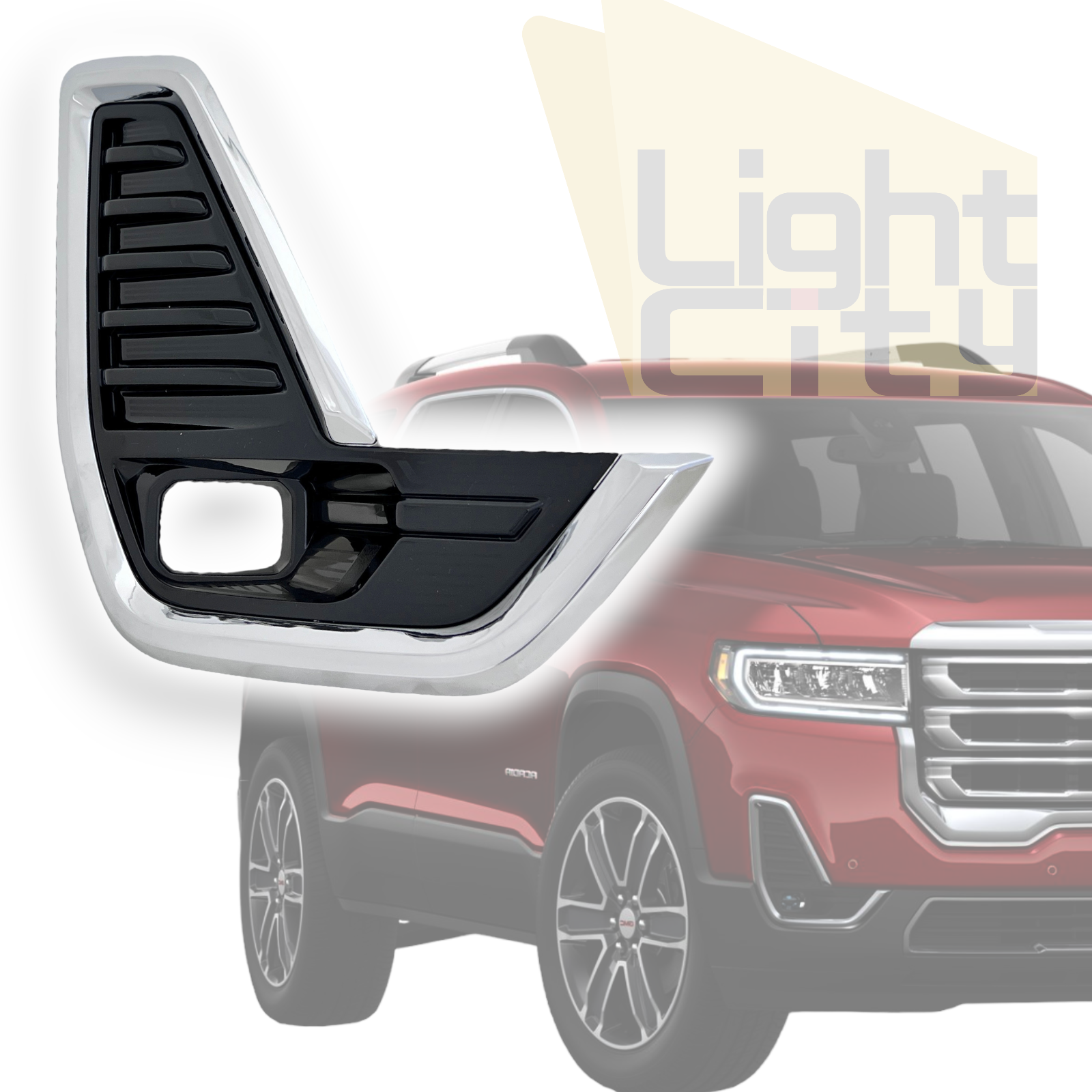 For 2020-2022 Acadia Front Passenger Side Fog Lamp Trim CHROME RH ...