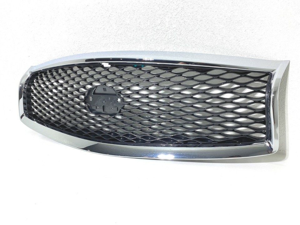 Fits 2015-2019 Infiniti Q70 Q70L Front Bumper Upper Grill With Camera ...