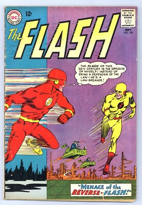 FLASH 139 (VG) Origin + 1st app Prof. Zoom! 1963 DC Comics f408 | eBay