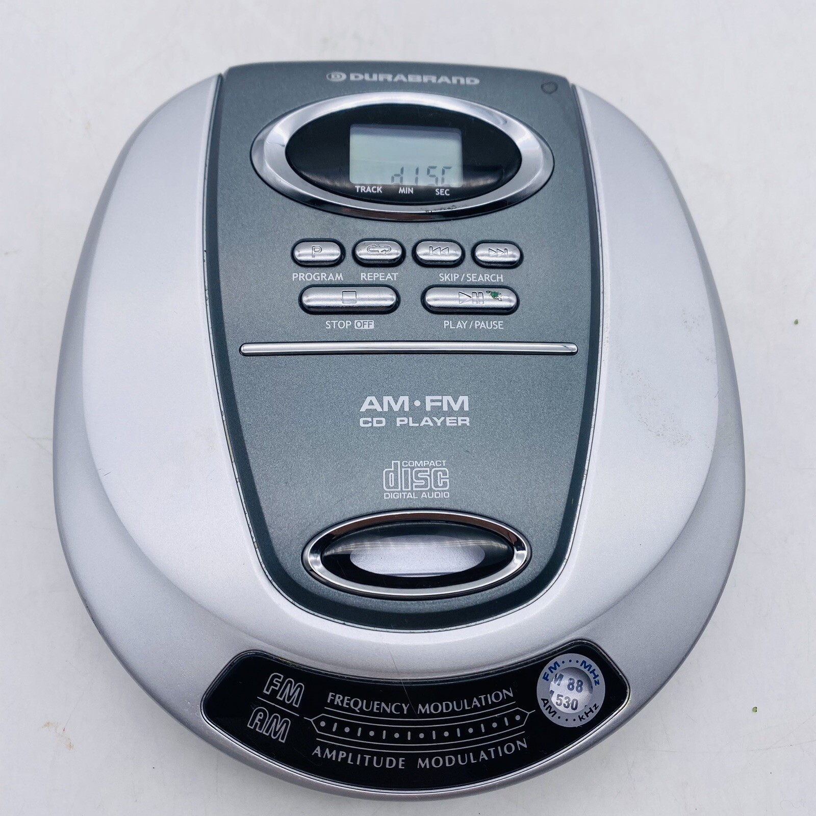 Durabrand Portable CD Player Am FM Receiver Radio Cd-62 for sale online ...