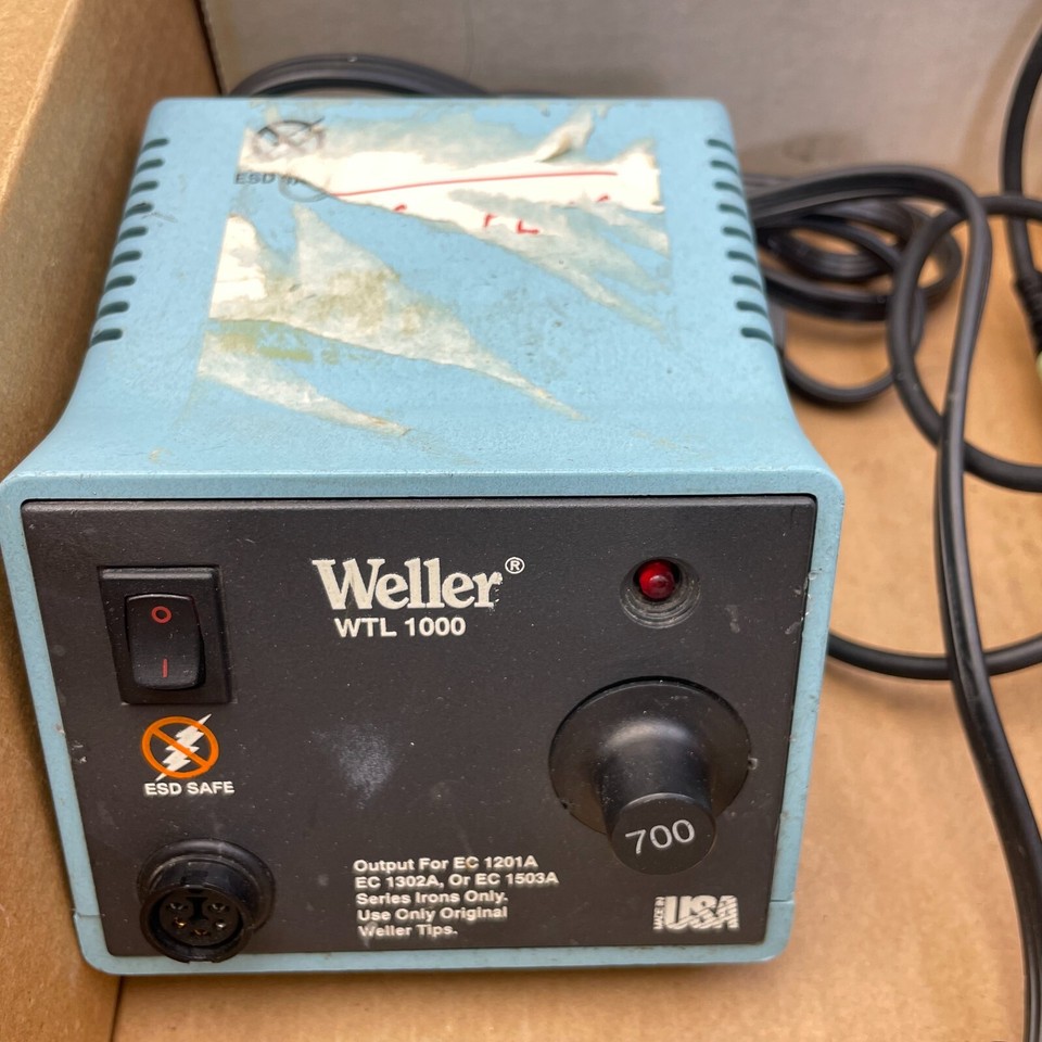 WELLER WTL1000 Soldering Station Power Unit 60W 120 V 60 Hz700°F | eBay