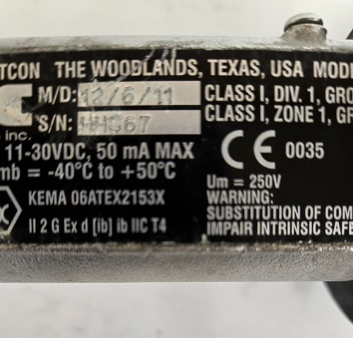 DETCON DM-700 GAS SENSOR. 897-850000-316 | eBay