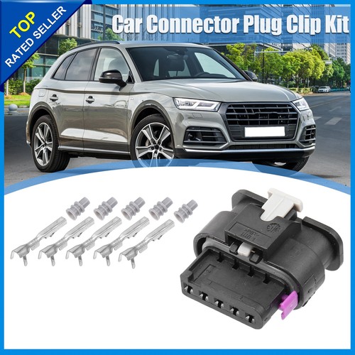 1 Set 5 Pin 4F0973705 Car Mass Air Flow MAF Connector Adapter for VW ...