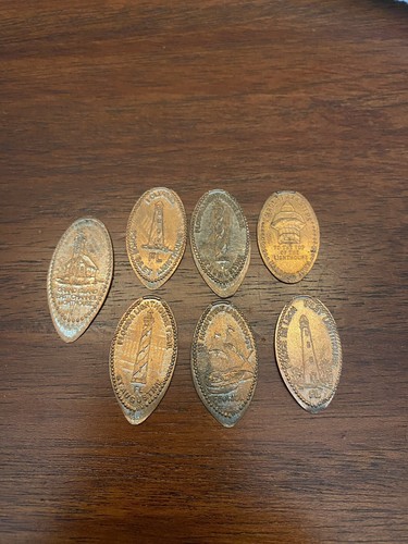 Lighthouse Lighthouses Pressed Penny Elongated Coin Lot Rare | eBay