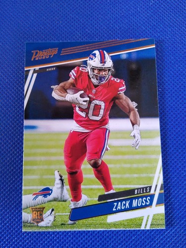 2020 Panini Chronicales Prestige Football #330 Zack Moss Buffalo Bills ...