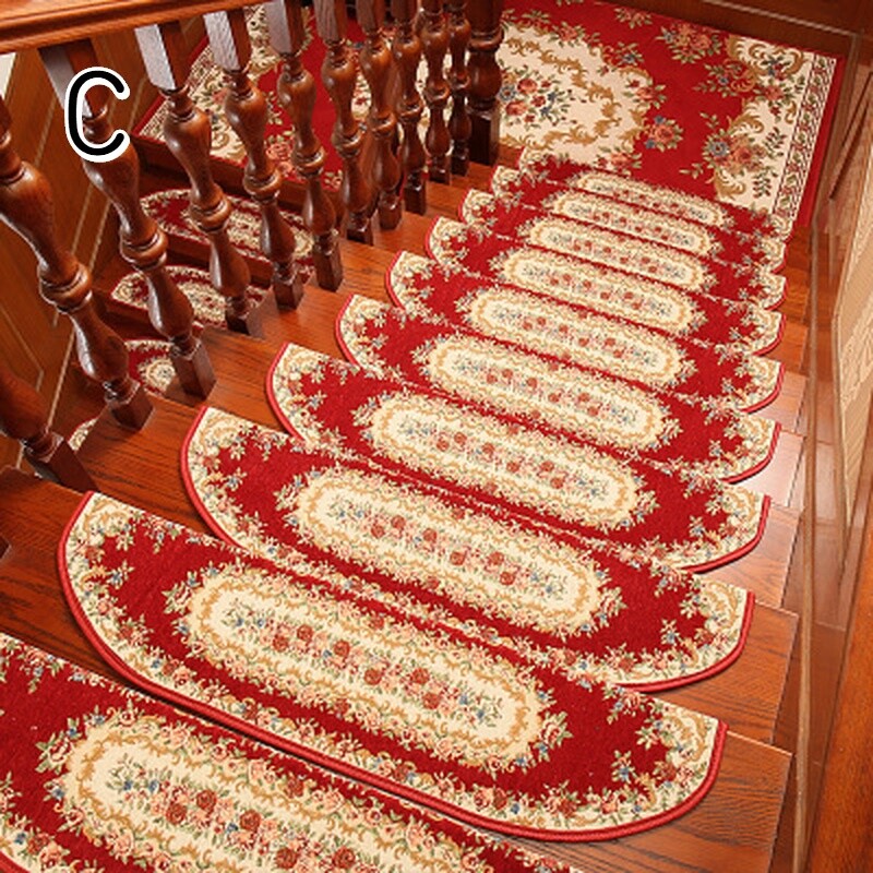 1PC European Stair Thread Carpet Self-adhesive Non-slip Floor Protector ...