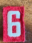 Vintage BSA Boy Scout of America Red White Troop Pack Number Patch 6 Or ...