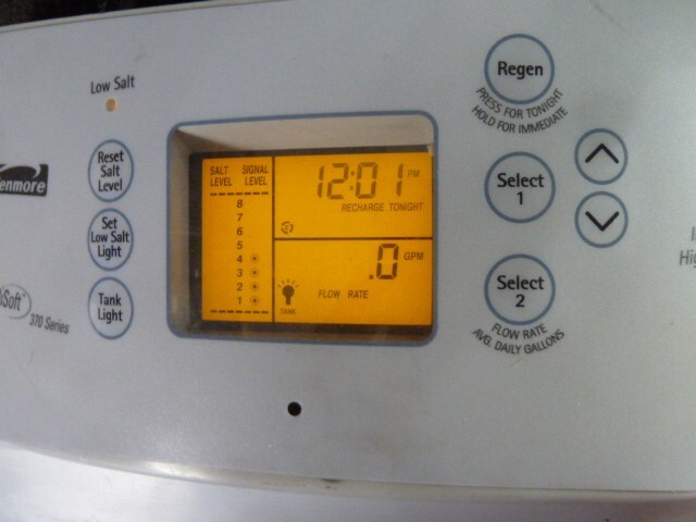 Kenmore Intellisoft 370 Series Water Softener Control Panel - | eBay
