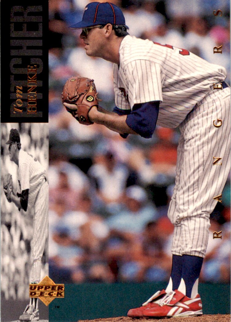 1994 UPPER DECK TOM HENKE TEXAS RANGERS #367 | eBay