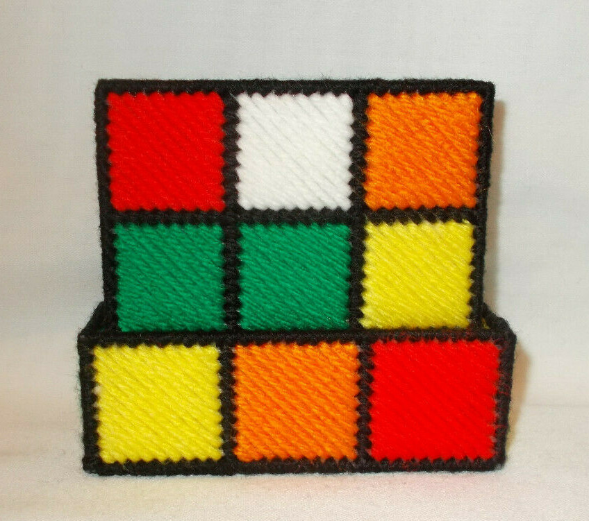 Handmade Plastic Canvas Coaster Sets | eBay