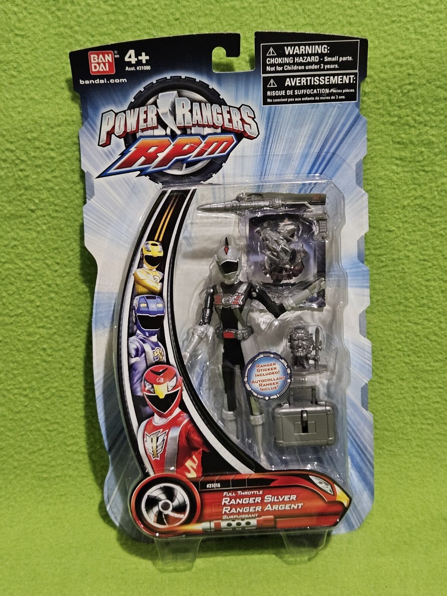 Power Rangers Rpm Silver Ranger