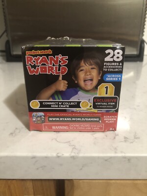 Ryan's World Connect N' Collect Mini Crate Mystery Surprise Series 1 ...