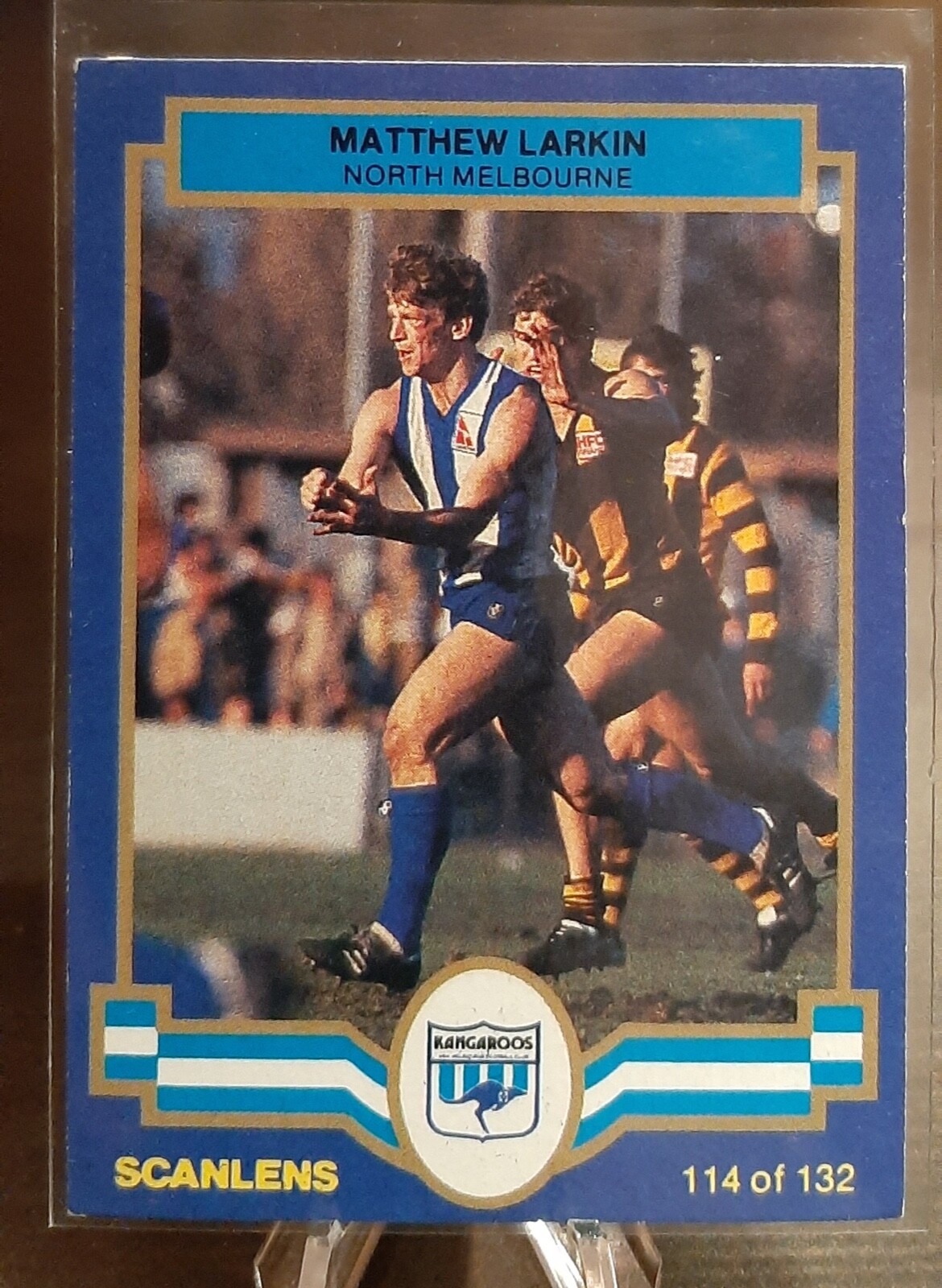 1986 Scanlens – VFL – Matthew Larkin #114 – North Melbourne | eBay ...
