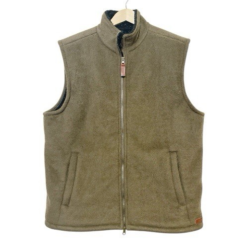 Outback Trading Company Men’s Brown Concealed Carry Summit Fleece Vest ...