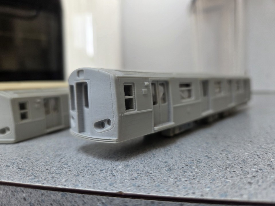 Island Modelworks HO Scale MTA New York City Transit Authority 4 Car R ...