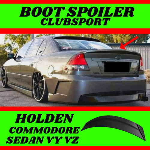 CLUBSPORT R8 Style Rear Boot Spoiler FOR Holden Commodore VY VZ Wing ...