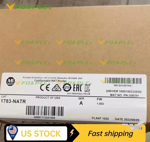 New Sealed Allen Bradley 1783-NATR Network Address Translation Module ...