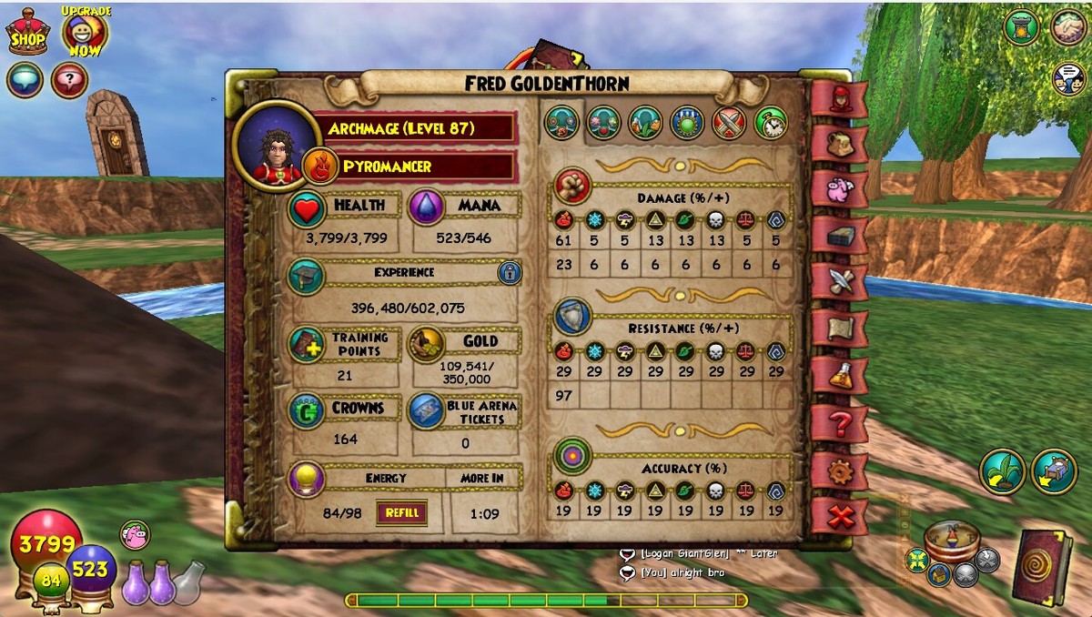 Fire Wizard Wizard101