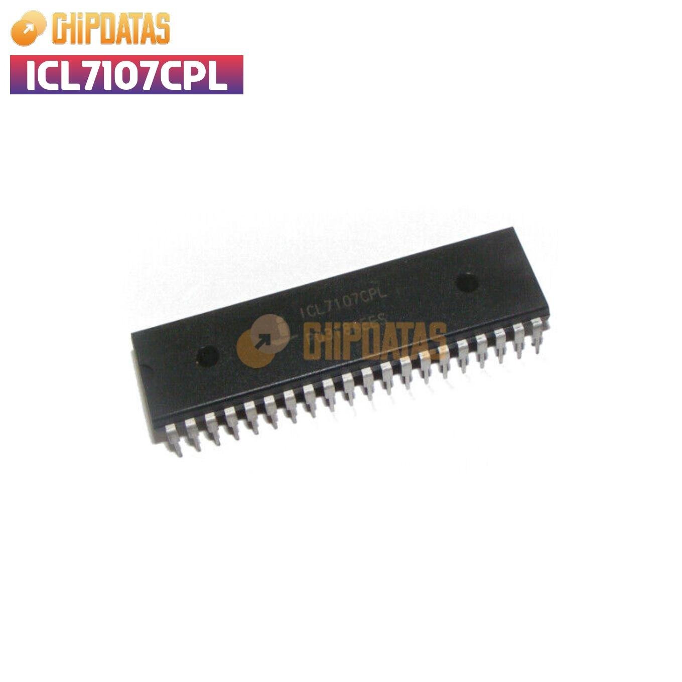 ICL7107CPL Intersil IC LED Display Integrated Circuit 7107 Date 1 for ...