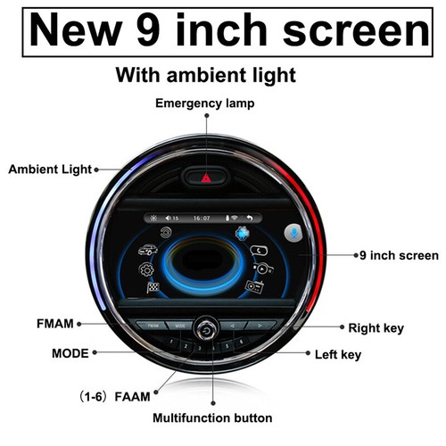 Android Multimedia Player Touch Screen for BMW Mini Cooper F54 F55 F56 ...