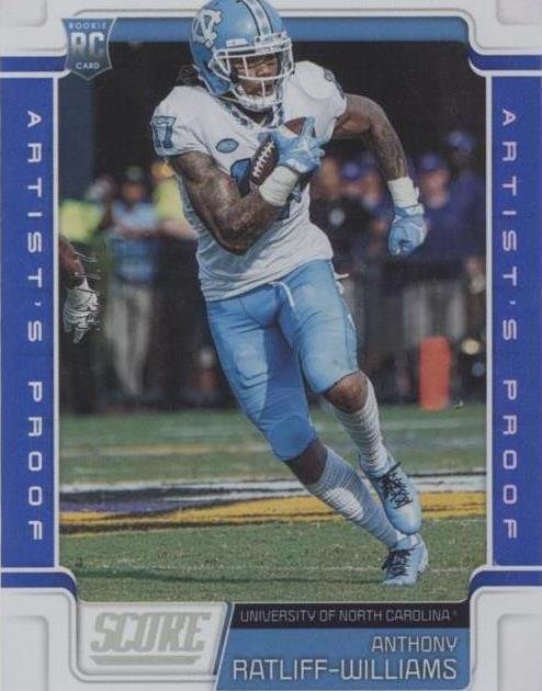 2019 Score - Rookies Anthony Ratliff-Williams #389 Artist's Proof /35 ...