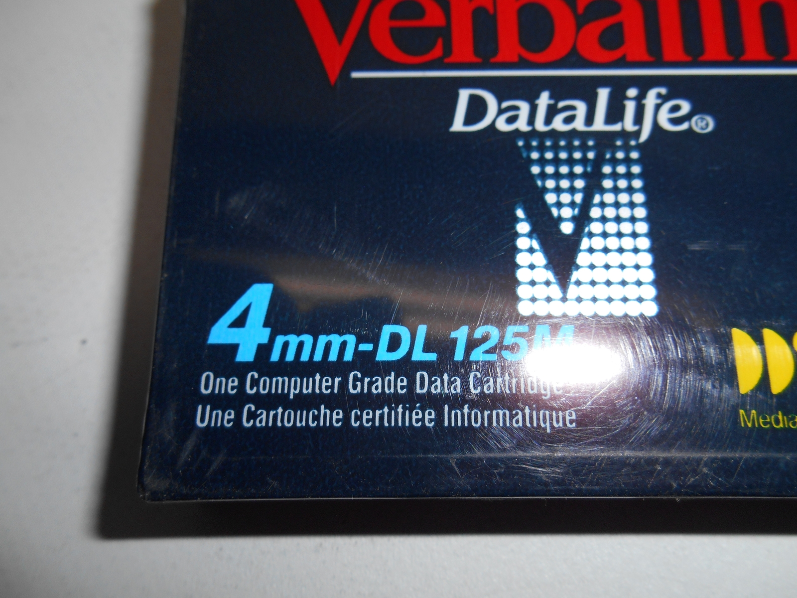 Verbatim 12/24GB DDS3 4MM 125M DAT Cartridge 1-Pack (Discontinued by ...